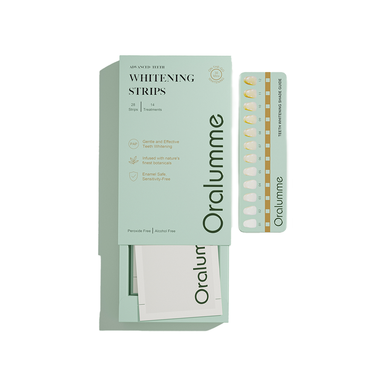 Advanced Teeth Whitening Strips – Oralumme